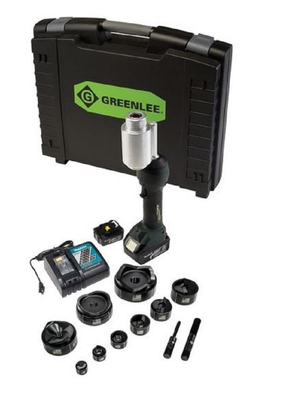 Greenlee Intellipunch 11 Ton Hydraulic Knockout Slug Buster Set 1/2 - 3 ...