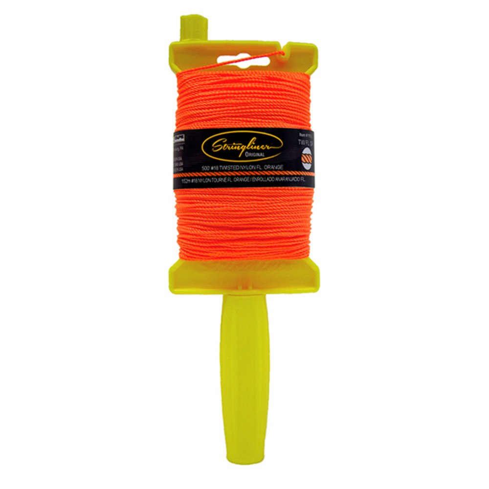 Stringliner Original Twisted Line 500 ft with Reel 11700U930 - Acme Tools