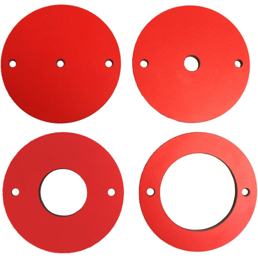 Sawstop 4 Pc. Phenolic Insert Ring Set for Router Lift RT-PIR - Acme Tools