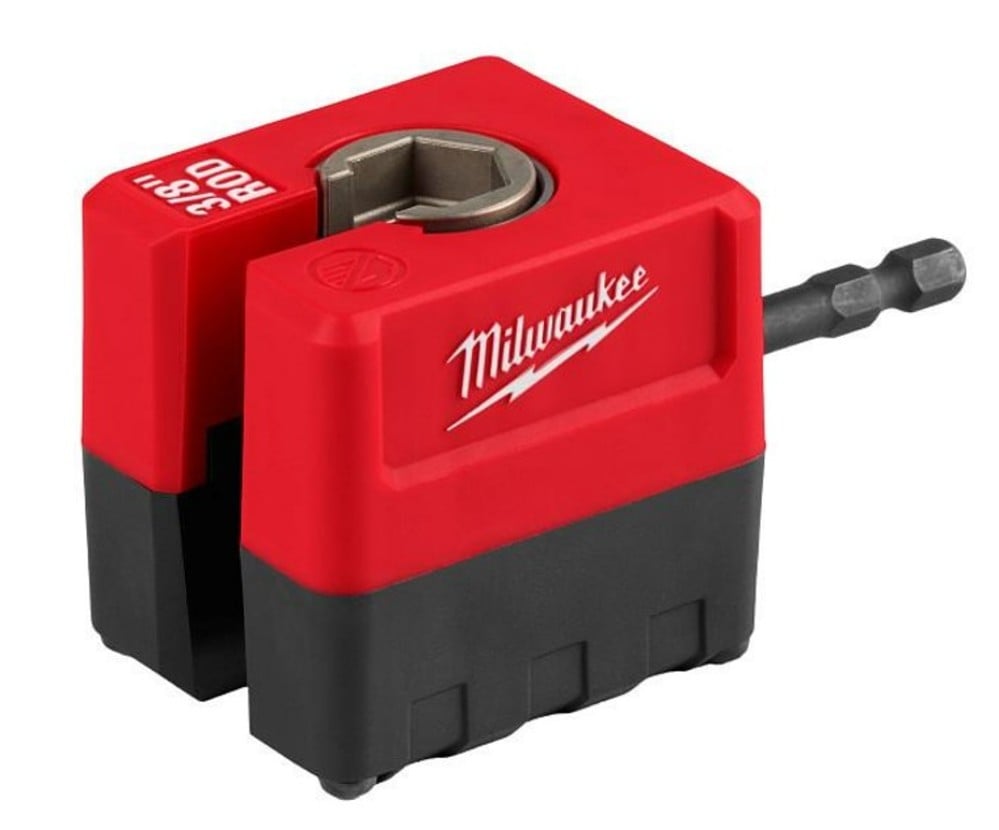 Milwaukee SHOCKWAVE Impact Duty 3/8 Inch Threaded Rod Nut Runner 48-32 ...