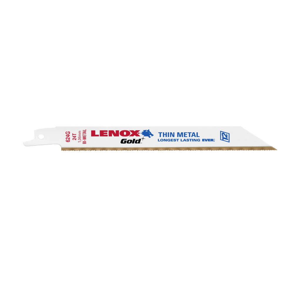 Lenox 6 In. 24 TPI Reciprocating Blade 21086-B624G - Acme Tools