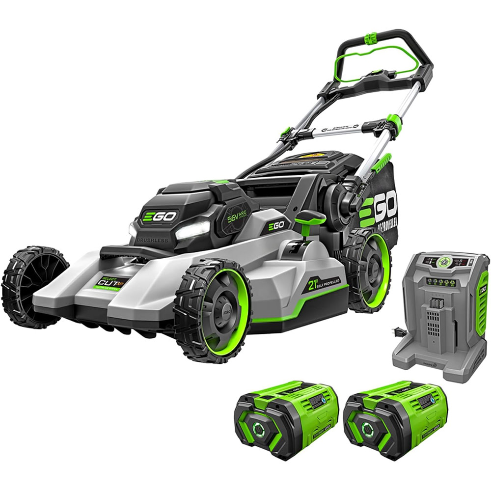EGO POWER+ 21 Inch Select Cut XP Mower with Touch Drive Kit with 10Ah ...
