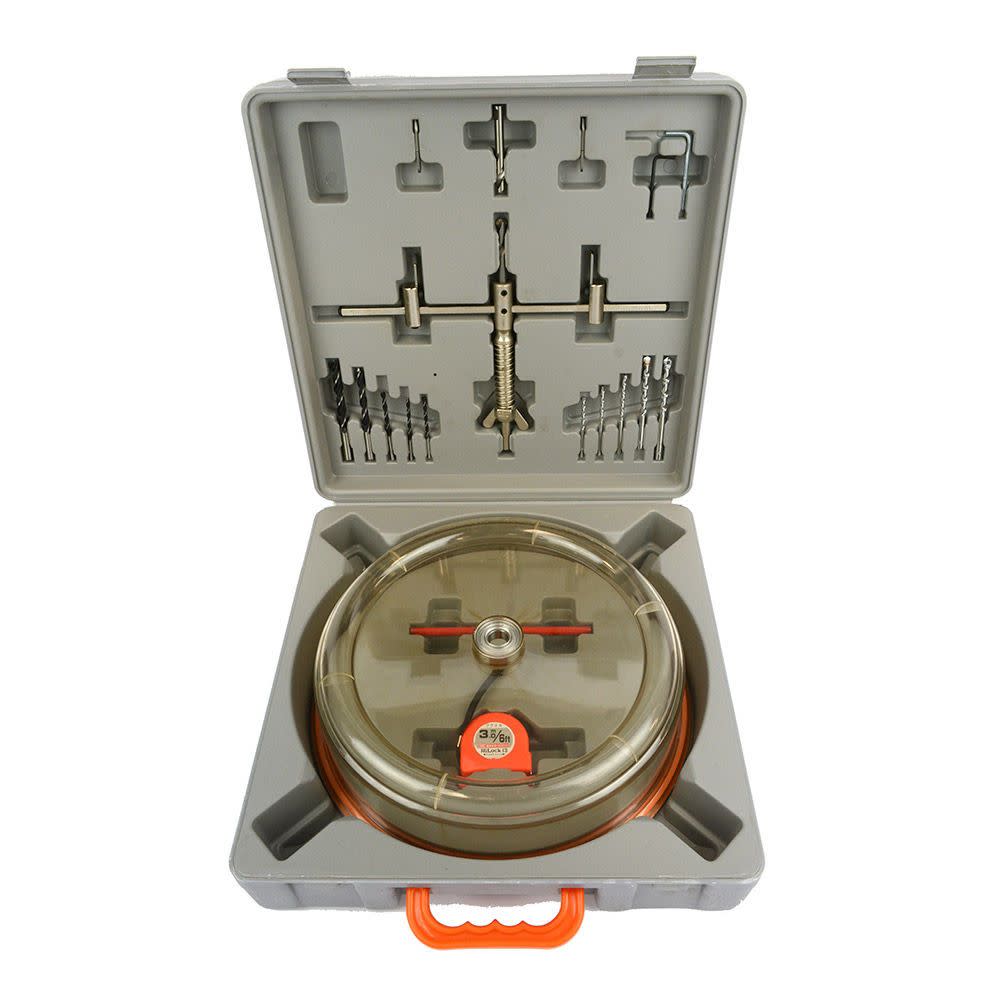 Big Horn 1-1/2 to 11-3/4 Inch Adjustable Hole Saw Kit 19240 - Acme Tools