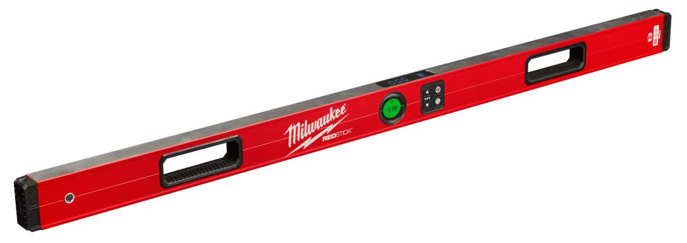Milwaukee 48 in. REDSTICK Digital Level with PINPOINT Measurement ...