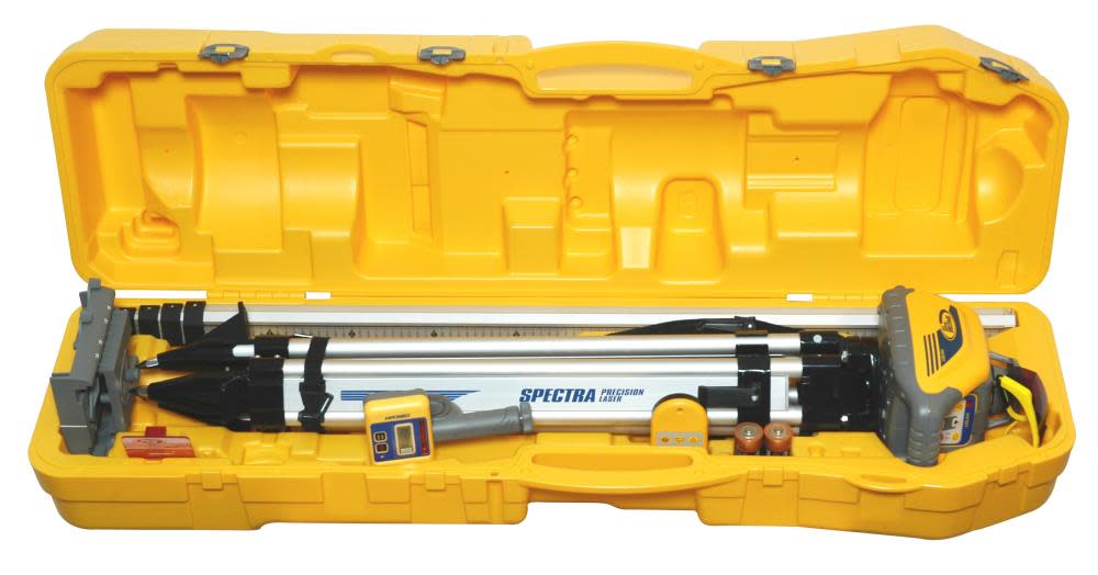 Spectra Precision Exterior/Interior Laser Level Kit HV101GC-2 - Acme Tools