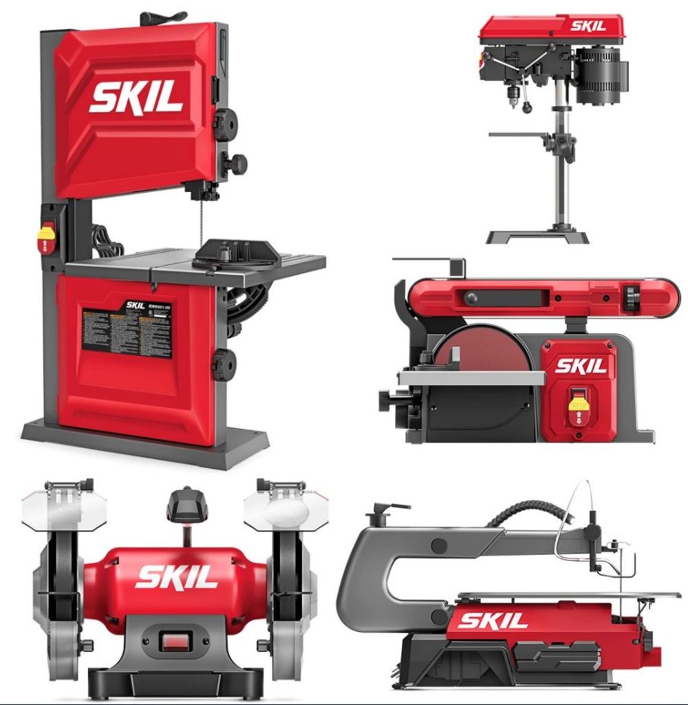 SKIL 5-Piece Benchtop Tool Kit SKIL5BENCHKIT - Acme Tools