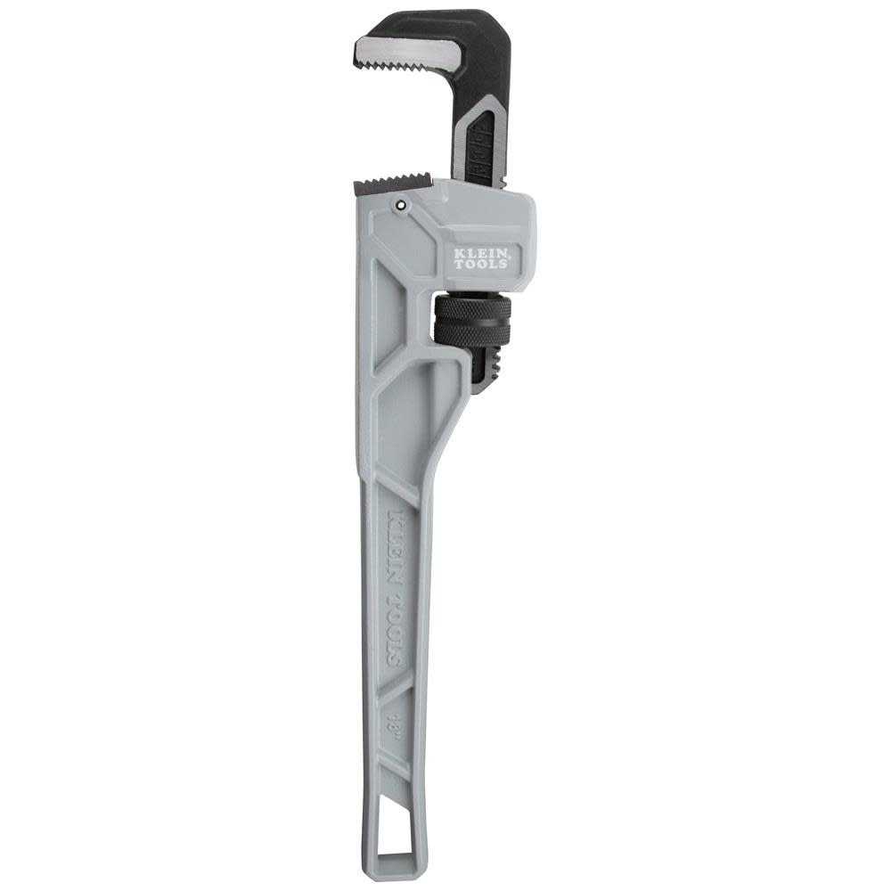Klein Tools Cast Aluminum Pipe Wrench, 18" 68225 - Acme Tools