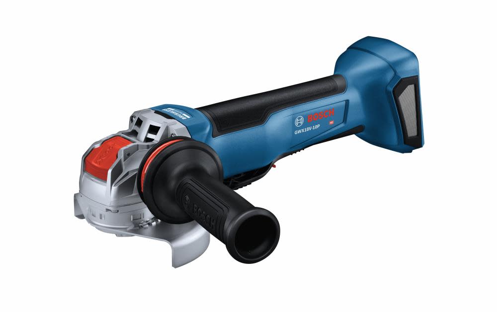 Bosch 18V X-LOCK Brushless 4-1/2 to 5 in Angle Grinder Bare Tool GWX18V ...