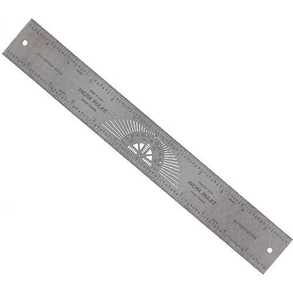Incra 12in Precision Centering Ruler CENTER12 - Acme Tools