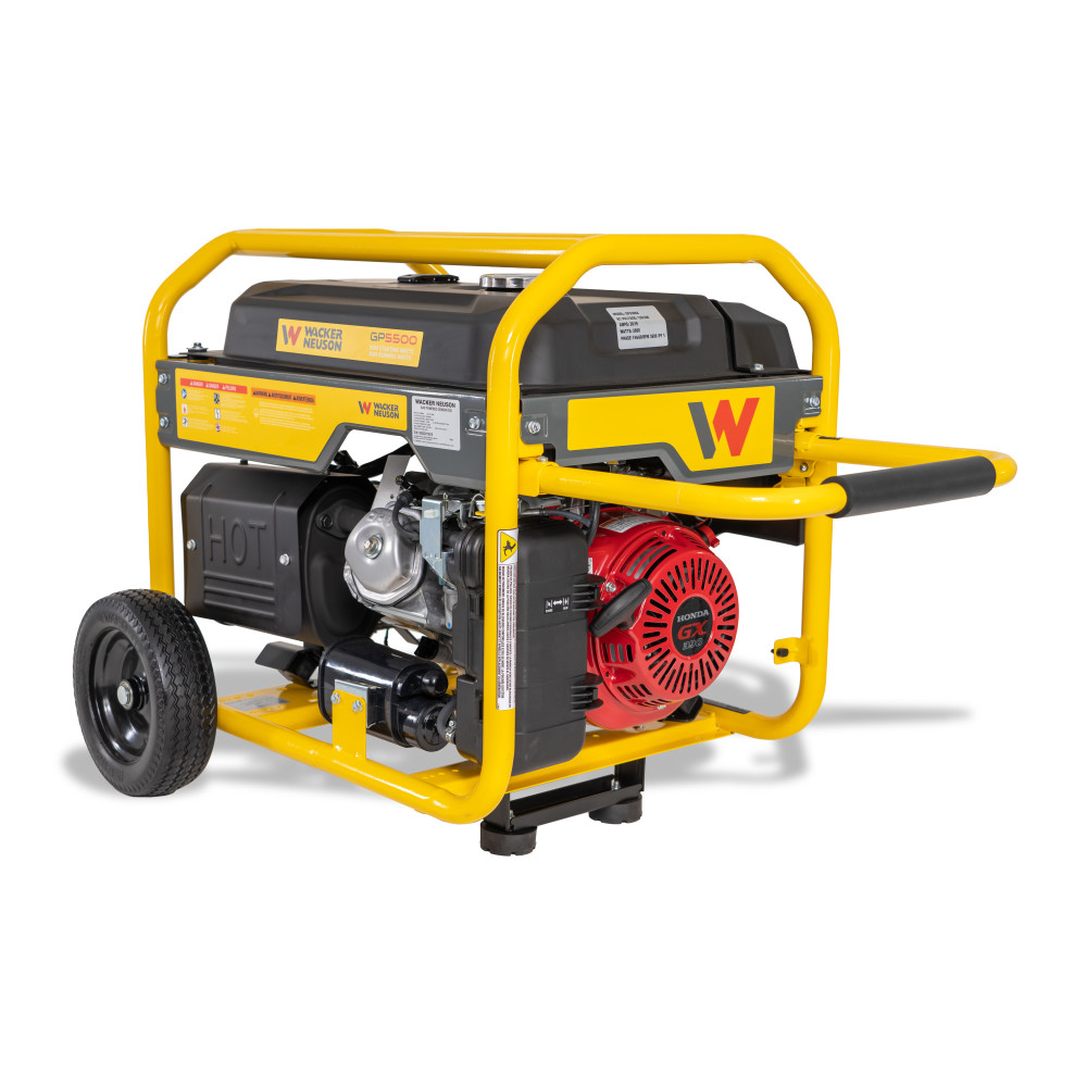 Wacker Neuson GP5500A 120V 5500W Portable Power Generator 5100070505 ...