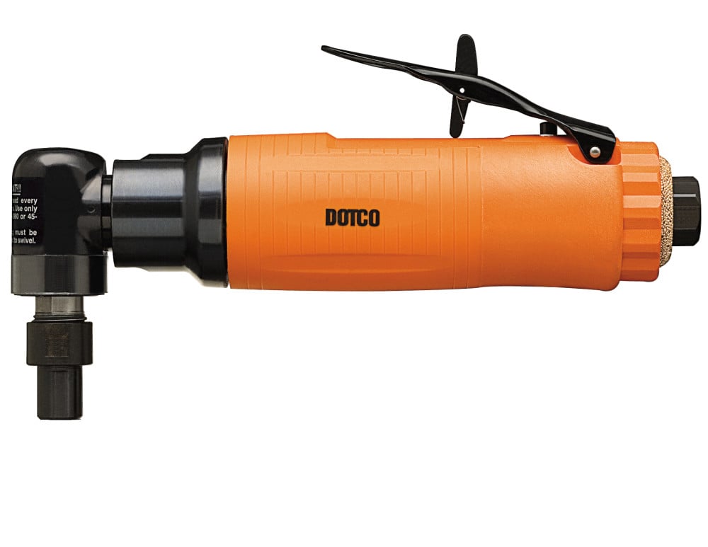 Cleco Dotco Ergonomic Right Angle Sander/Grinder with 1/4In Collet ...