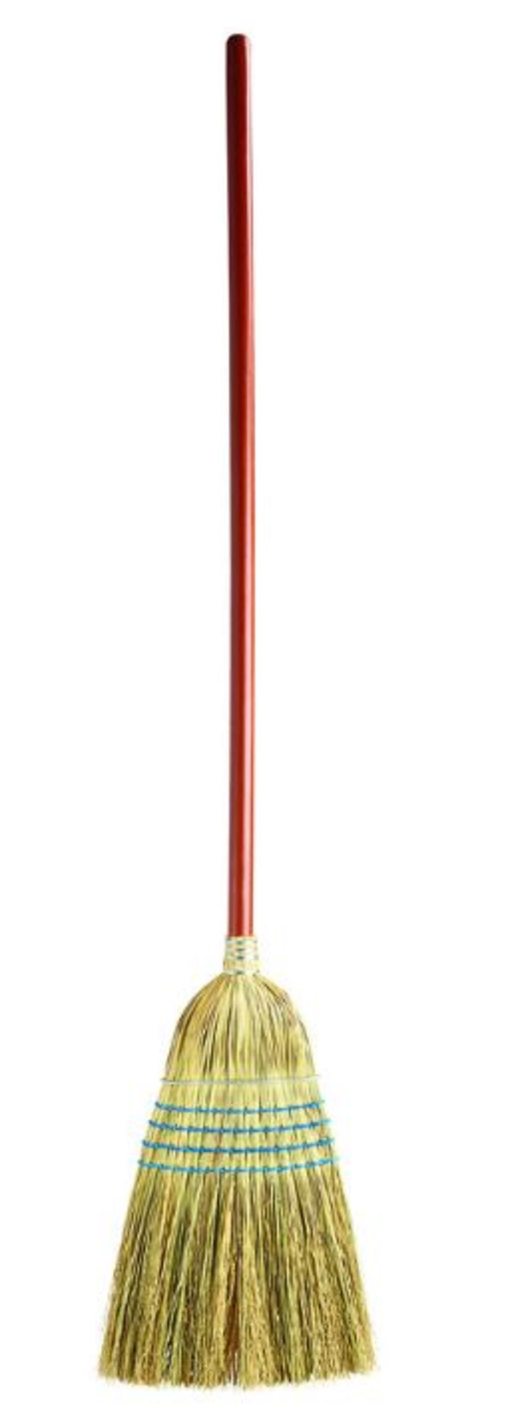 Rubbermaid Heavy Duty Warehouse Corn Broom FG638300BLUE from Rubbermaid ...