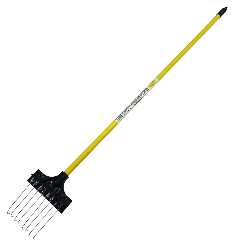 TRG Inc 6in Groundskeeper II Mini-Shrub Rake GK142R - Acme Tools