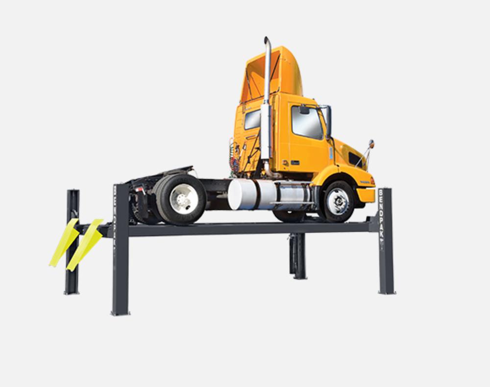 Bendpak HDS-27 Heavy Duty Truck Lift Extended Ramps 27000 lbs Capacity ...
