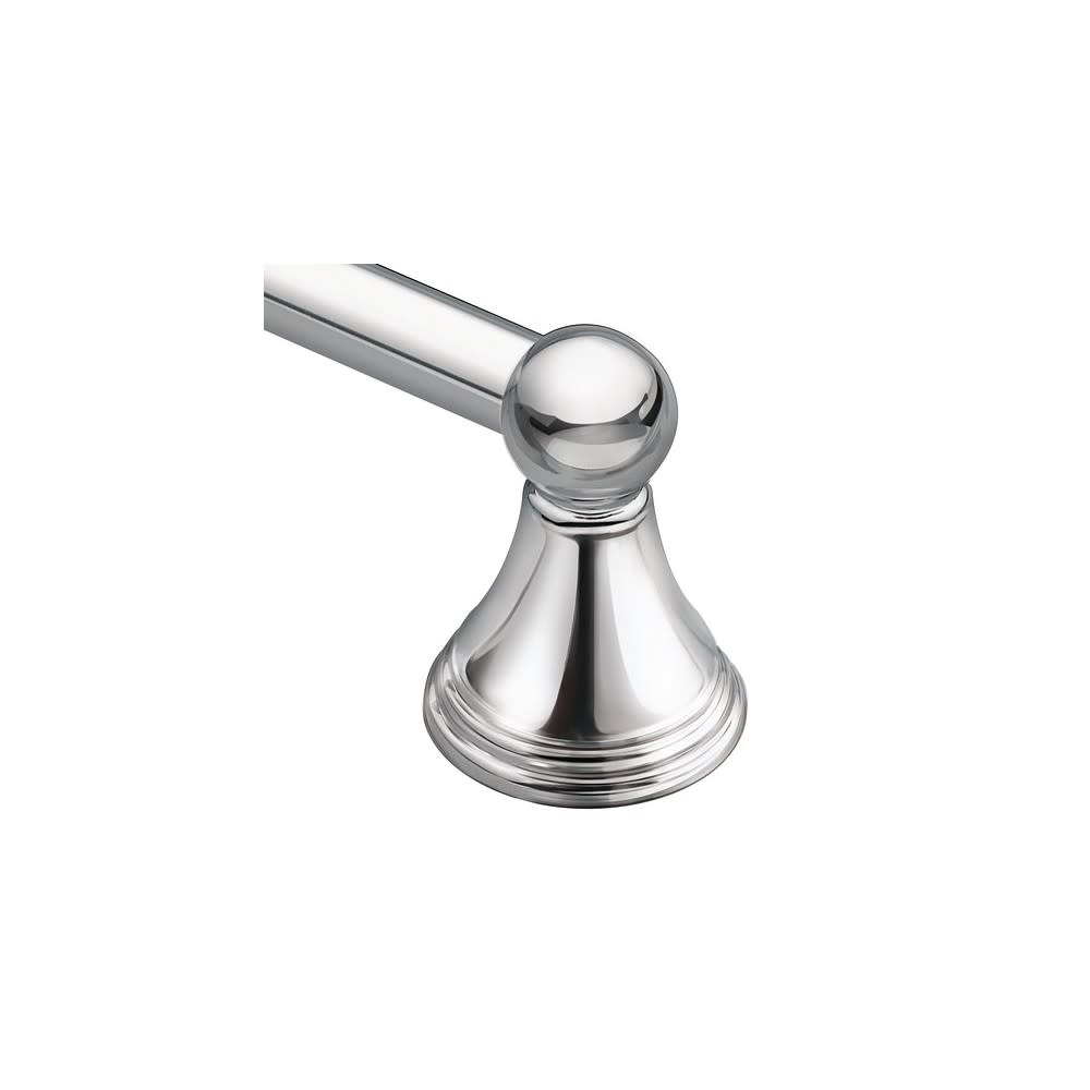 Moen Preston Towel Bar Chrome Aluminum 18in DN8418CH - Acme Tools