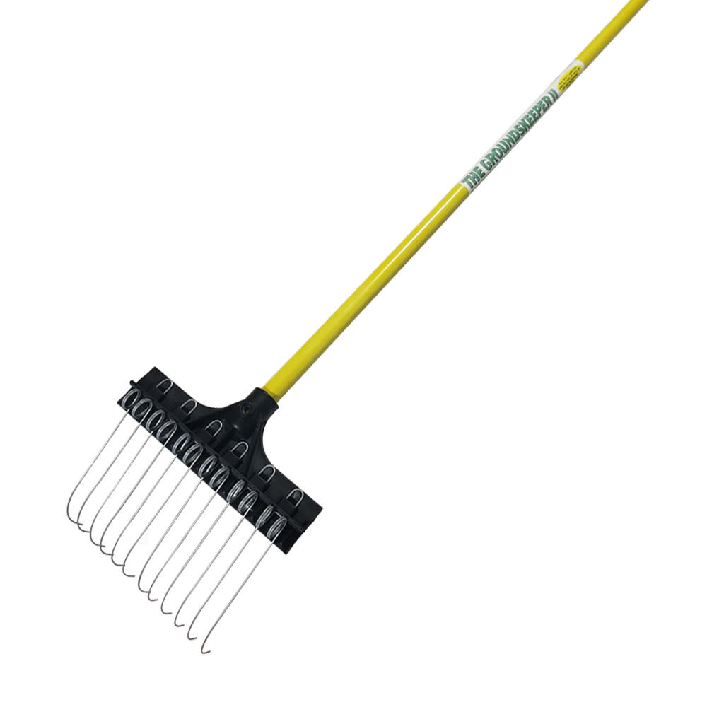 TRG Inc 9in Groundskeeper II Shrub Rake 52117 - Acme Tools
