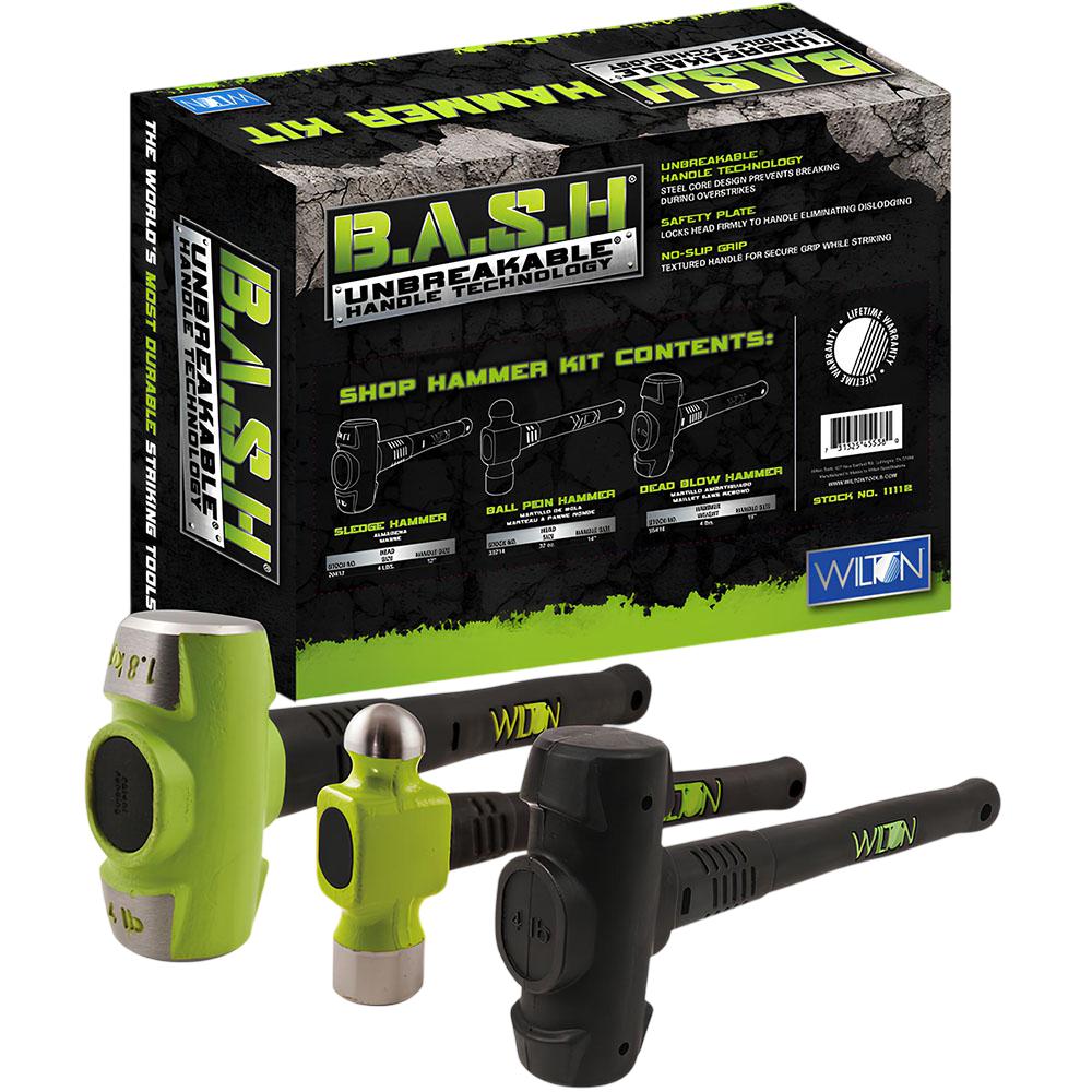 Wilton B.A.S.H Shop Hammer Kit with 1 of Each of #20412 #33214 #55416 ...
