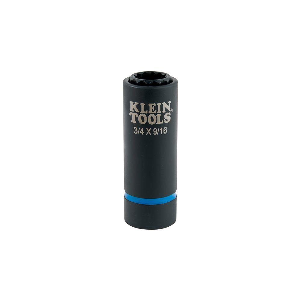 Klein Tools 2-in-1 Impact Socket 12-Point 66001 - Acme Tools