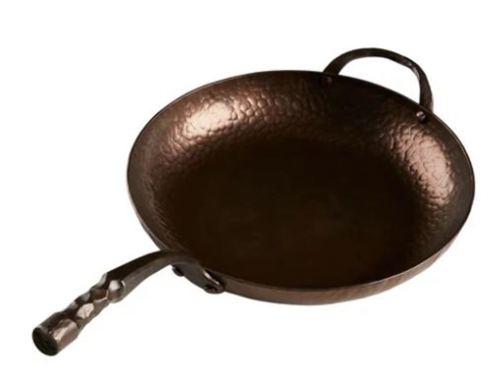 Smithey Ironware Carbon Steel Deep Farmhouse Skillet SMITH-CS-DEEP12 ...