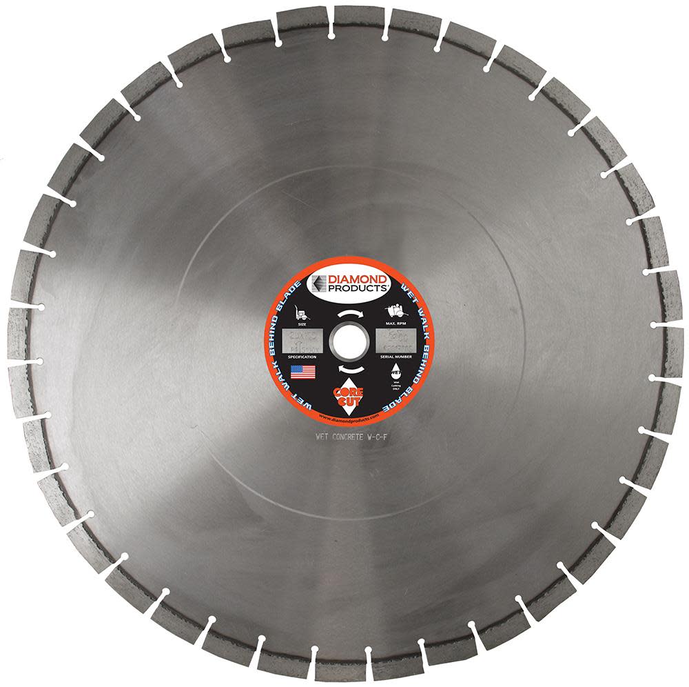Diamond Products 24 In. x .140 In. x 1 In. Professional Grade Blade ...
