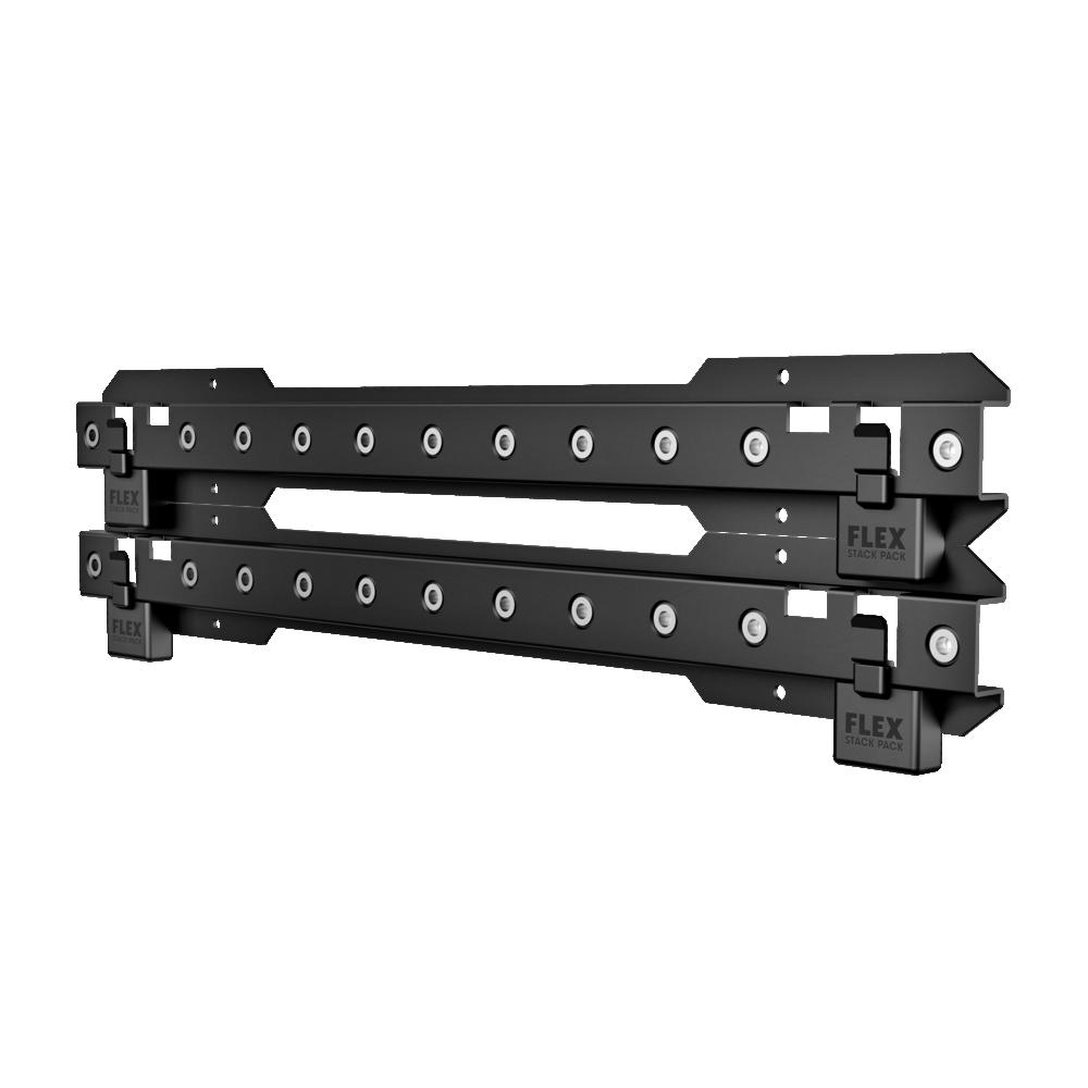 FLEX STACK PACK Wall-Mount Rail 2pk FS1503-2 from FLEX - Acme Tools