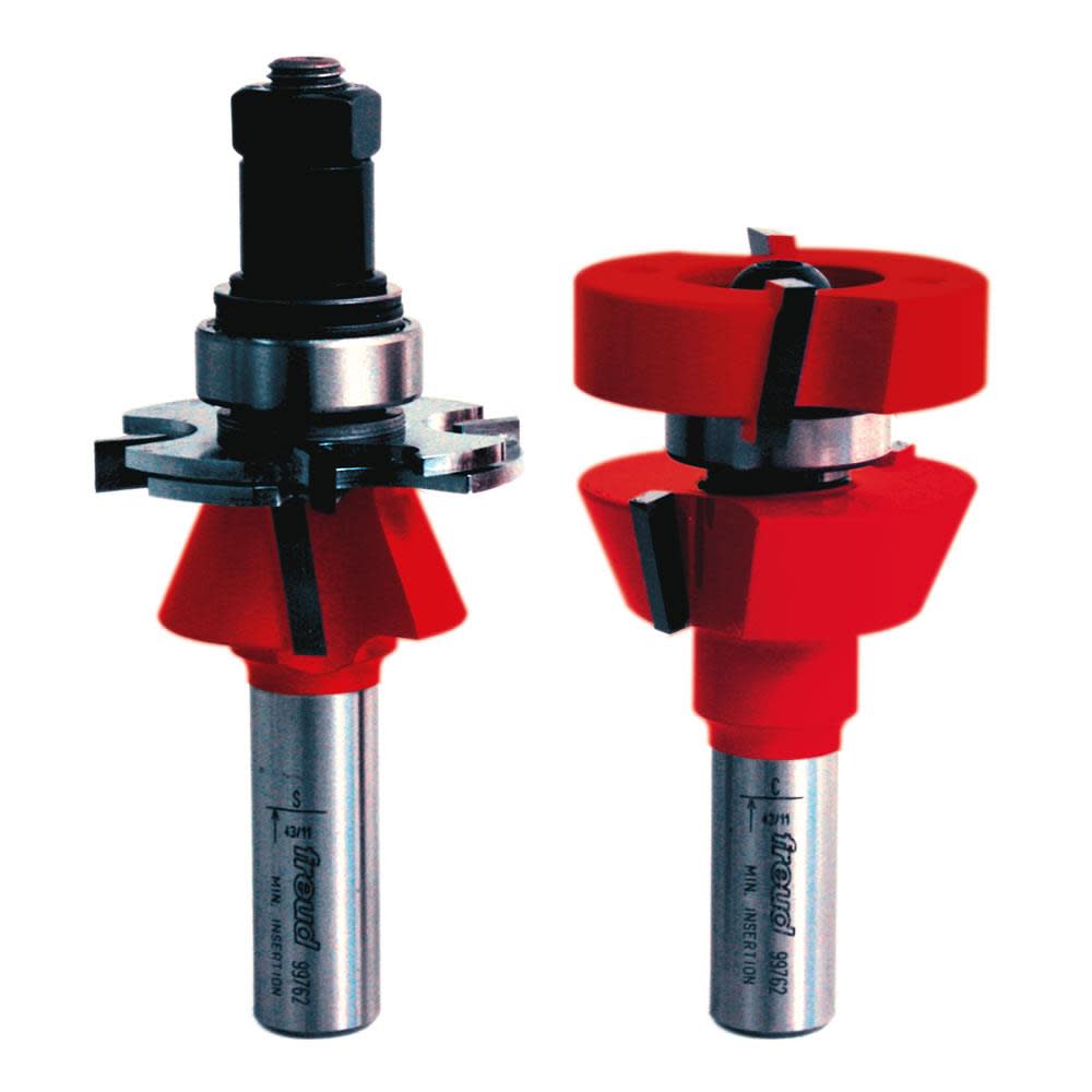 Freud 1-11/16 In. (Dia.) Premier Adjustable Rail & Stile Bit with 1/2 ...