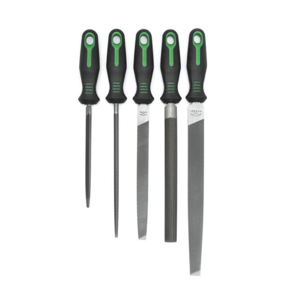 Crescent Nicholson File Set with Ergonomic Handles 5pc 22150HIN - Acme ...