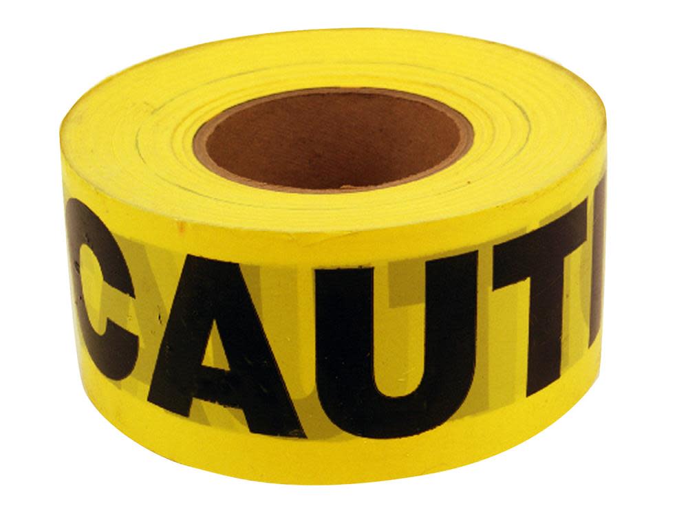 C H Hanson 3 In. x 1000 Ft. Caution Barri Tape 19000 - Acme Tools