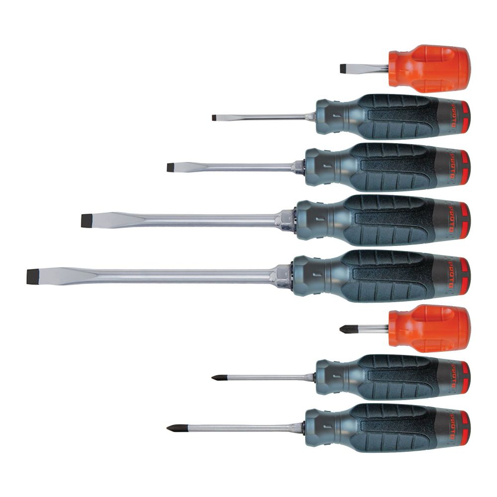 Proto Combo Screwdriver Set 8pc J1208SCPF - Acme Tools