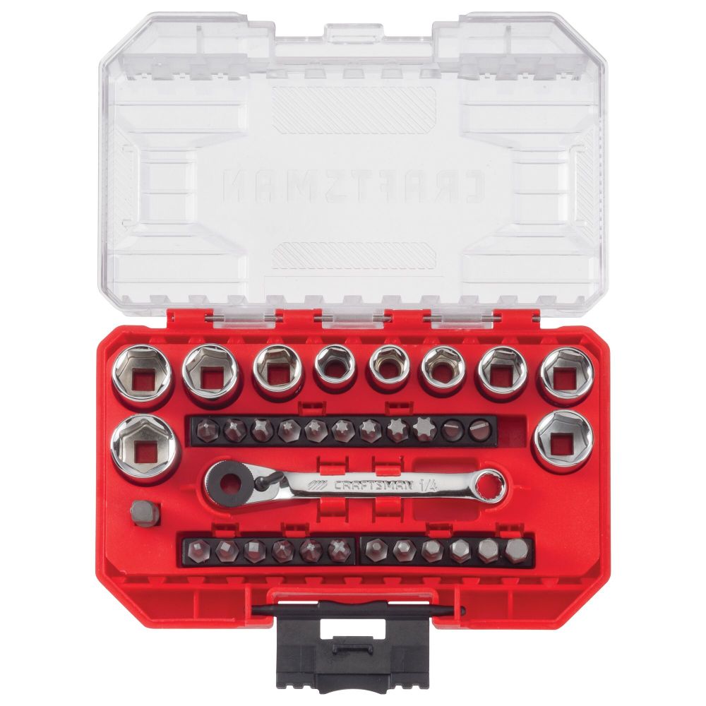 CRAFTSMAN Right Angle Bit Driver Set, 35pc CMMT12005LZ - Acme Tools