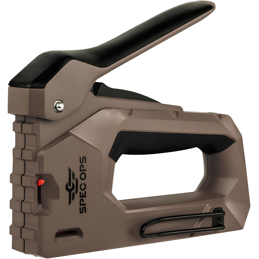 Spec Ops 2-in-1 Heavy-Duty Staple Gun / Brad Nailer (SPEC-M50) SPEC-M50 ...