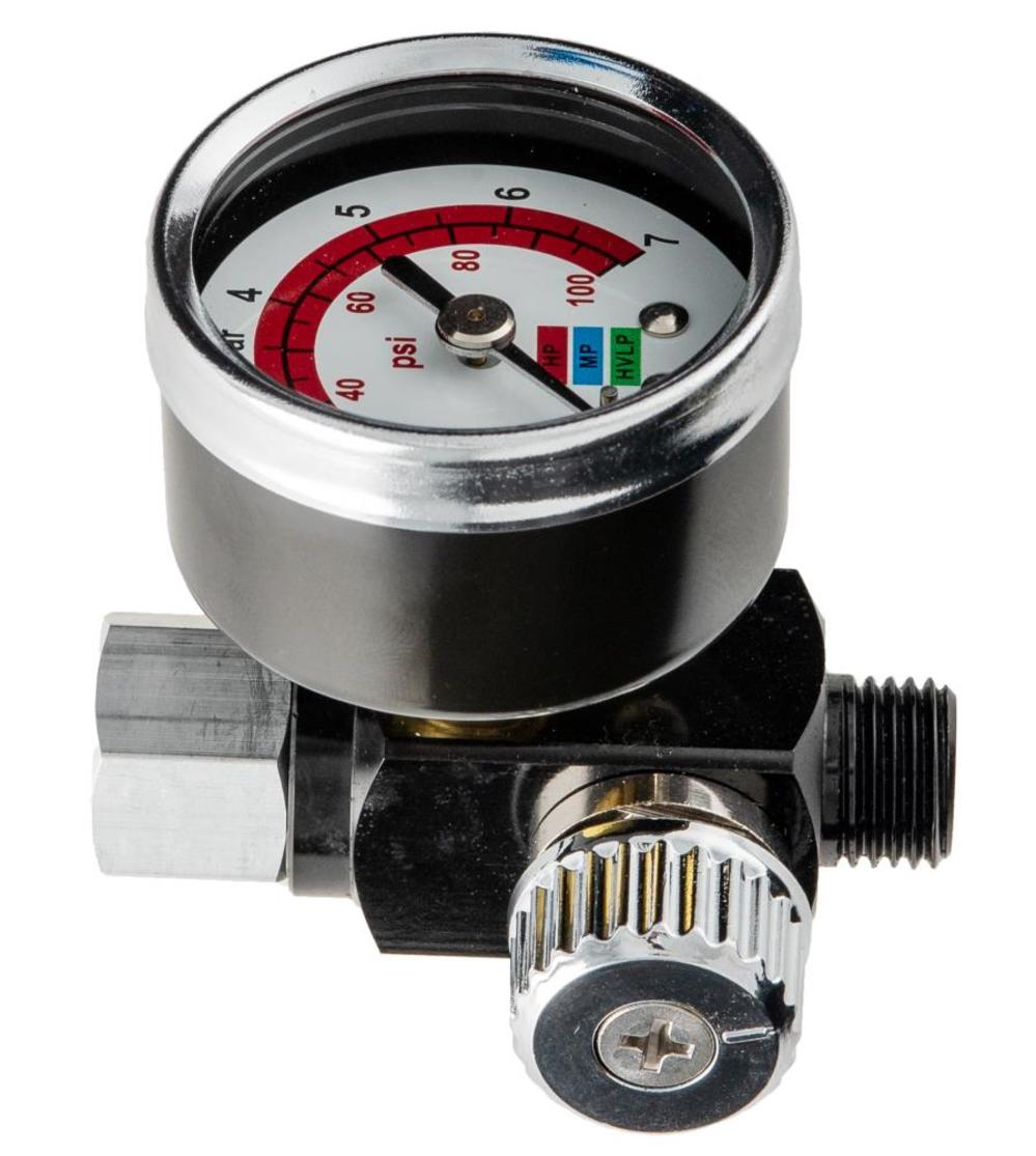 Fuji Spray Pressure Regulator with Gauge for Compressor Spray Gun 6380 ...