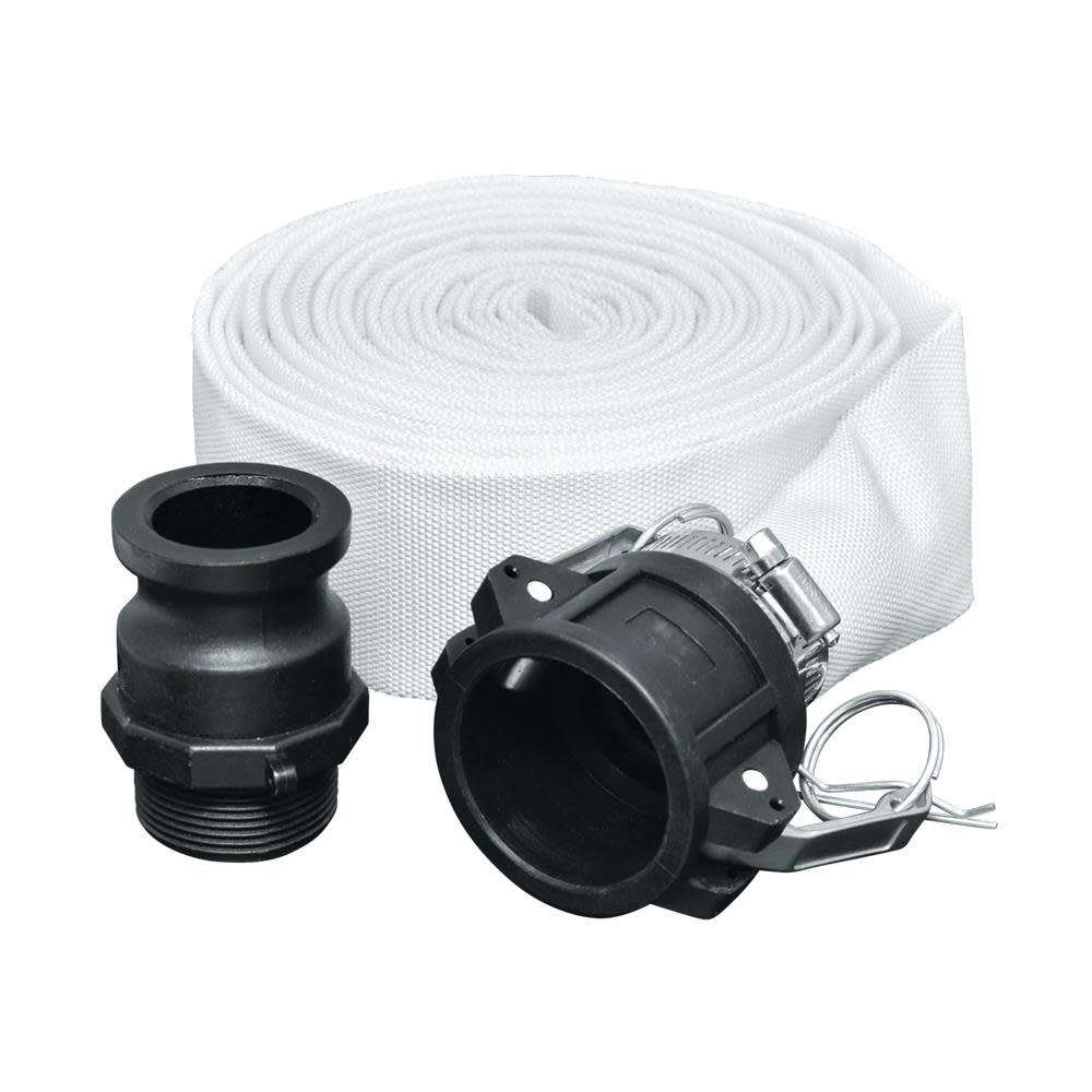 DEWALT Industrial Discharge Hose Kit with Quick Connect Fittings ...