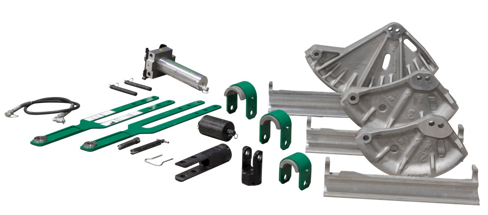 Greenlee 881 Cam-Track Bender for 2-1/2 Inch, 3 Inch, and 4 Inch 881GXD ...