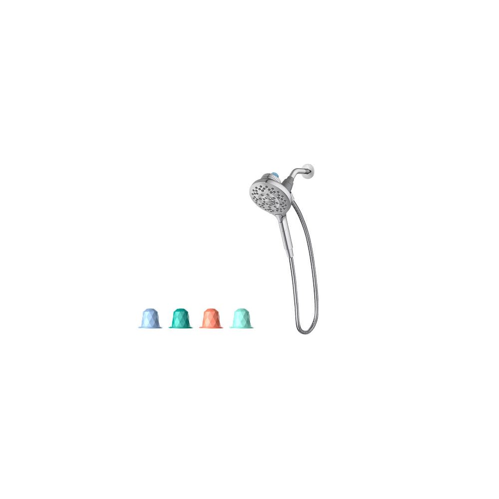 Moen Chrome Aromatherapy Handshower with INLY Shower Capsules IN208H2 ...
