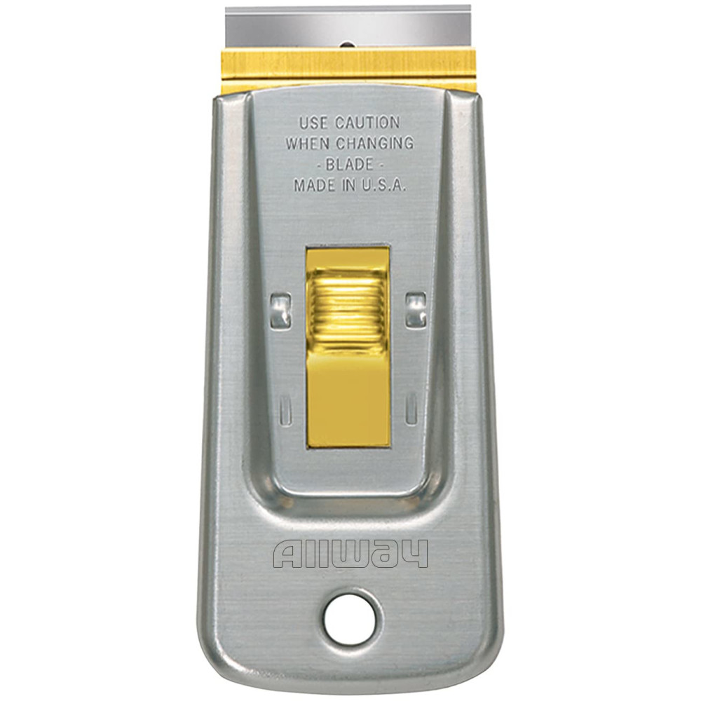 Allway Tools Safety Glass Scraper with 5 Replacement Blade GS - Acme Tools