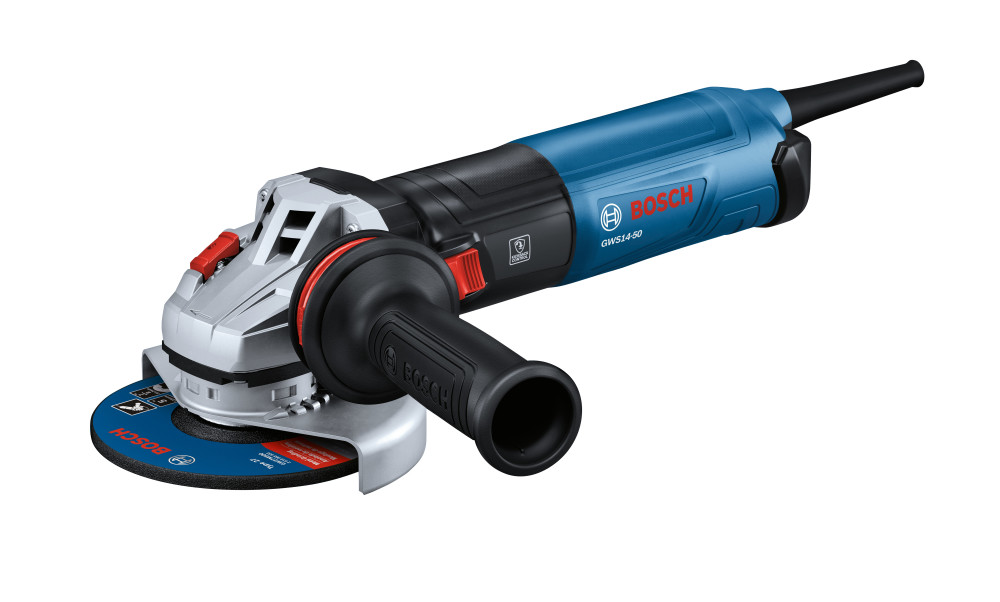 Bosch 5 Inch Angle Grinder with Slide Switch GWS14-50 - Acme Tools