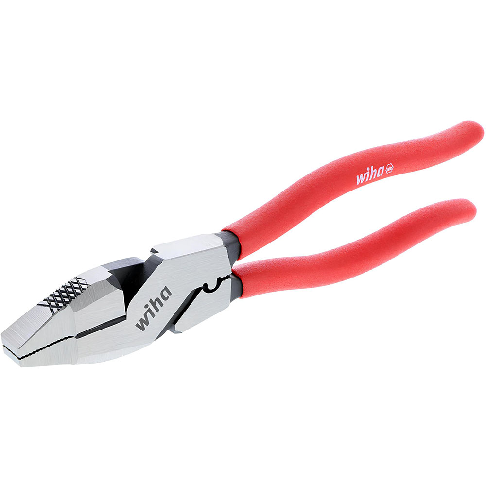 Wiha Classic Grip Linemans Pliers with Crimpers 9.5in 32624 - Acme Tools