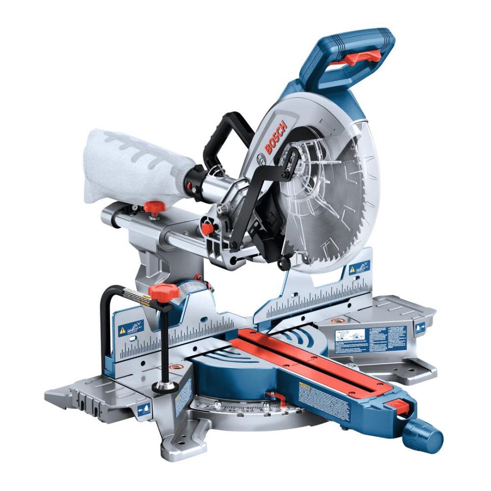 Bosch PROFACTOR 18V Surgeon 10in Dual-Bevel Slide Miter Saw (Bare Tool ...