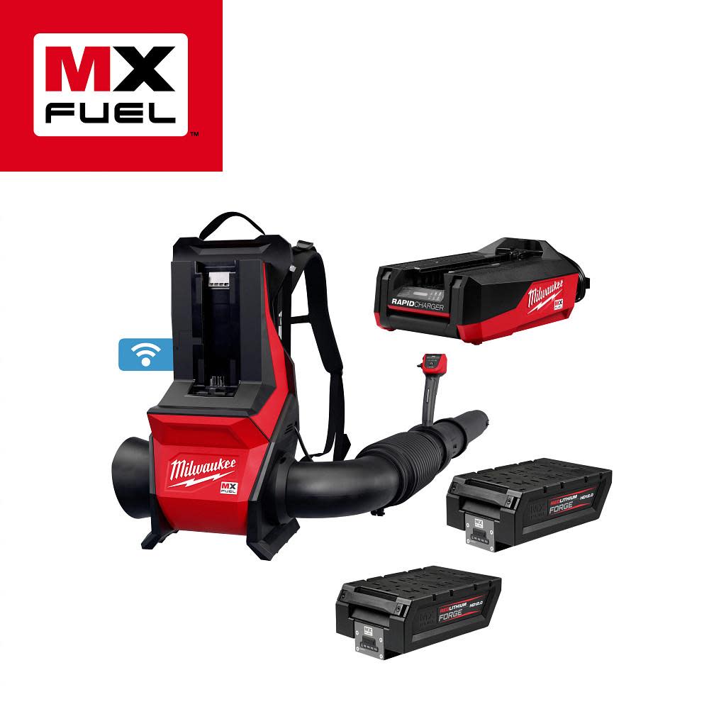 Milwaukee MX FUEL Backpack Blower Kit, 800 CFM MXF600-2HD - Acme Tools