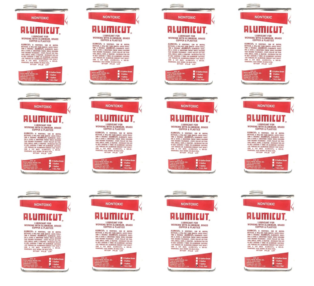 Mistic Metal Mover 1 Pt Cutting Fluid and Penetrant 12 Pack ALUMICUT12 ...