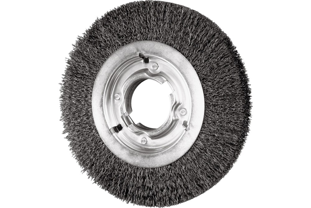 Pferd Crimped Wire Wheel Brush 8 Inch Dia Medium Face .014 Carbon Steel ...