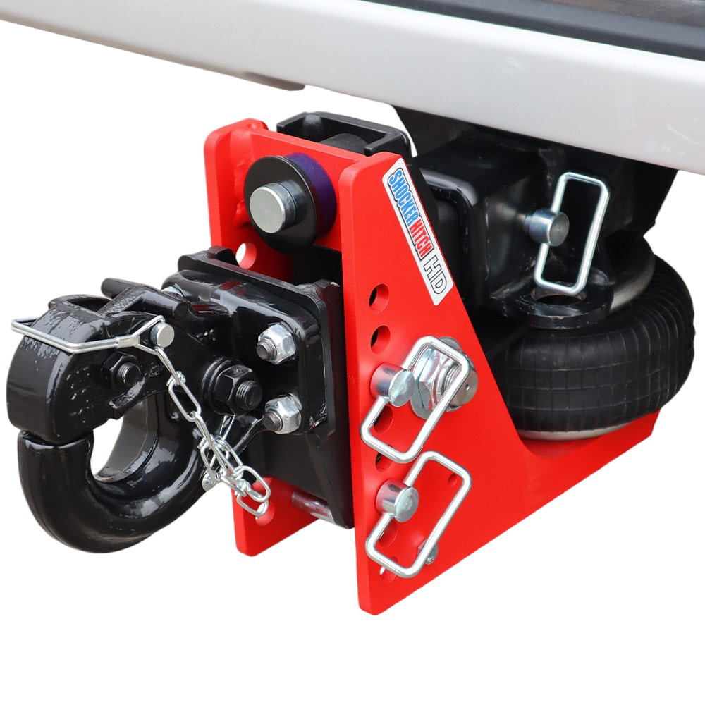 Shocker Hitch HD 20K 2.5 Inch Air Pintle Hitch - Military Style Hitch ...