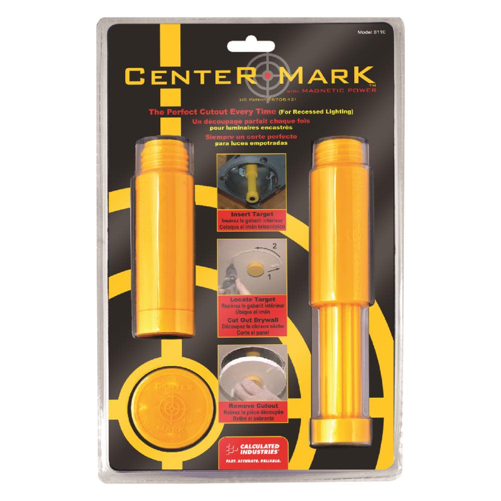 Calculated Industries Center Mark Magnetic Drywall Cutout Tool for ...