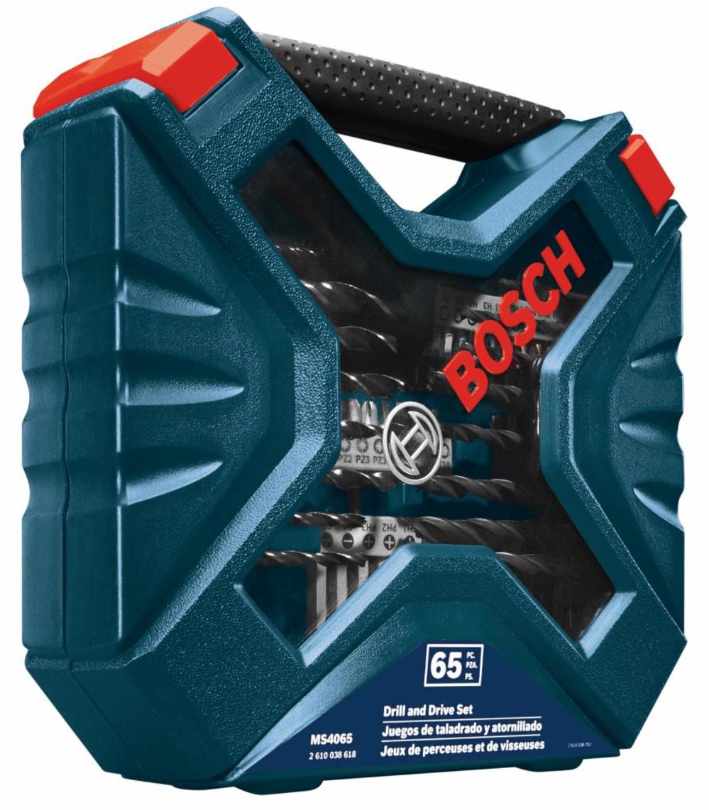 Bosch 65pc Drilling and Driving Mixed Bit Set MS4065 - Acme Tools