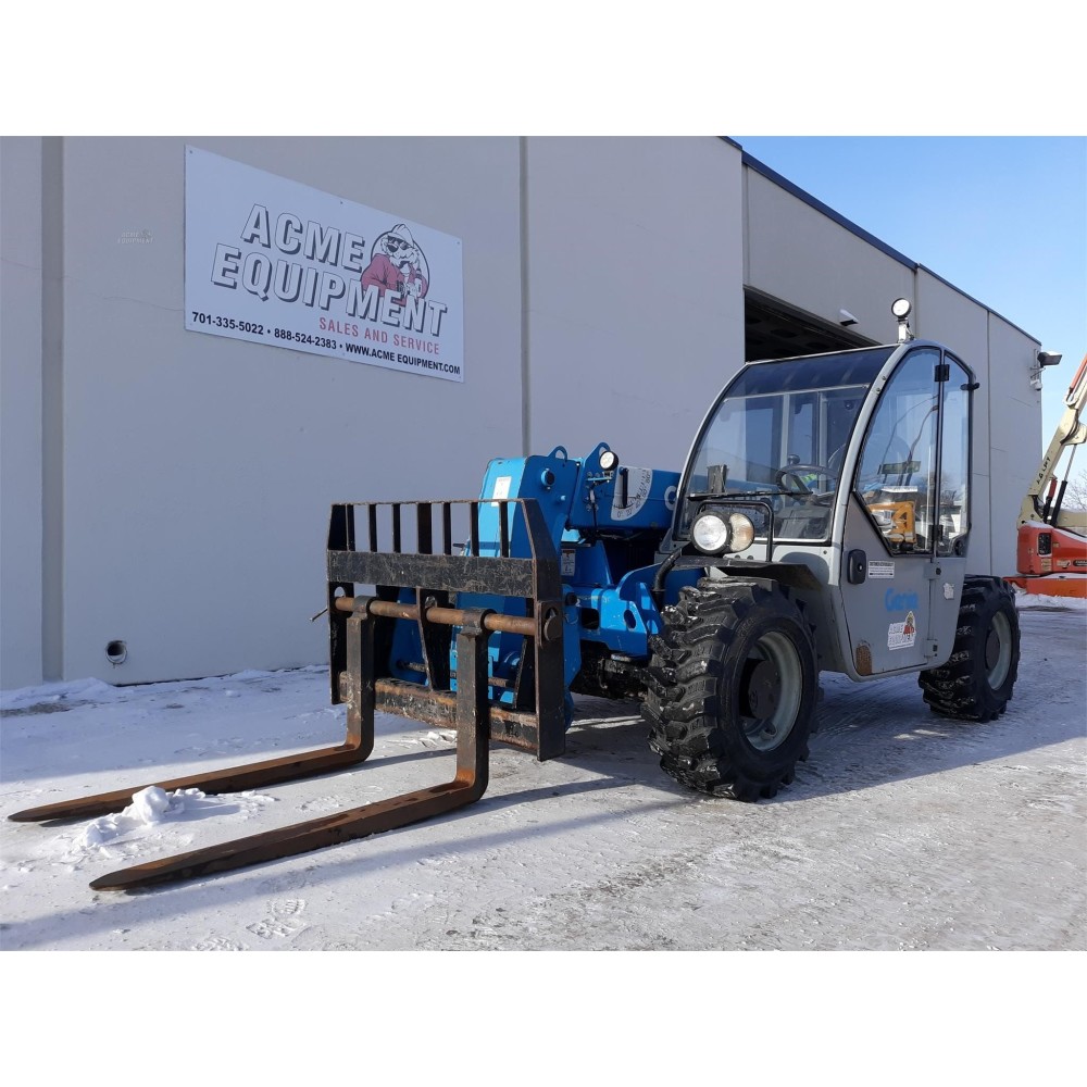 Genie GTH-5519 5500 Lbs Diesel Engine Compact Telehandler - 2013 Used ...