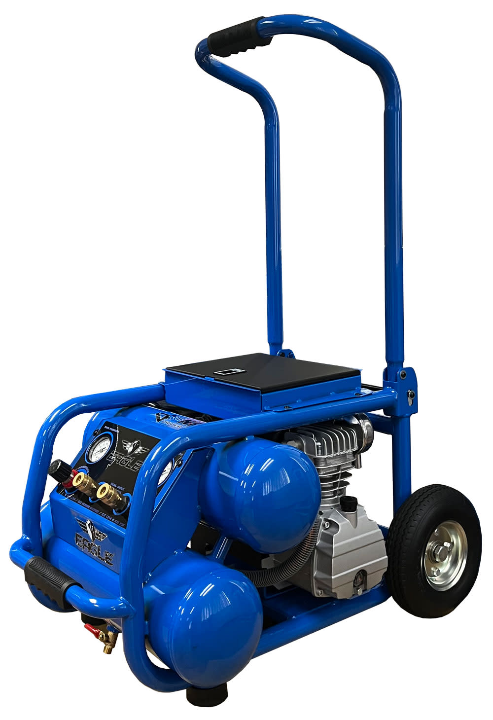 Eagle Industries 3HP 5 Gallon Peak Twin Stack Air Compressor TS3050L ...