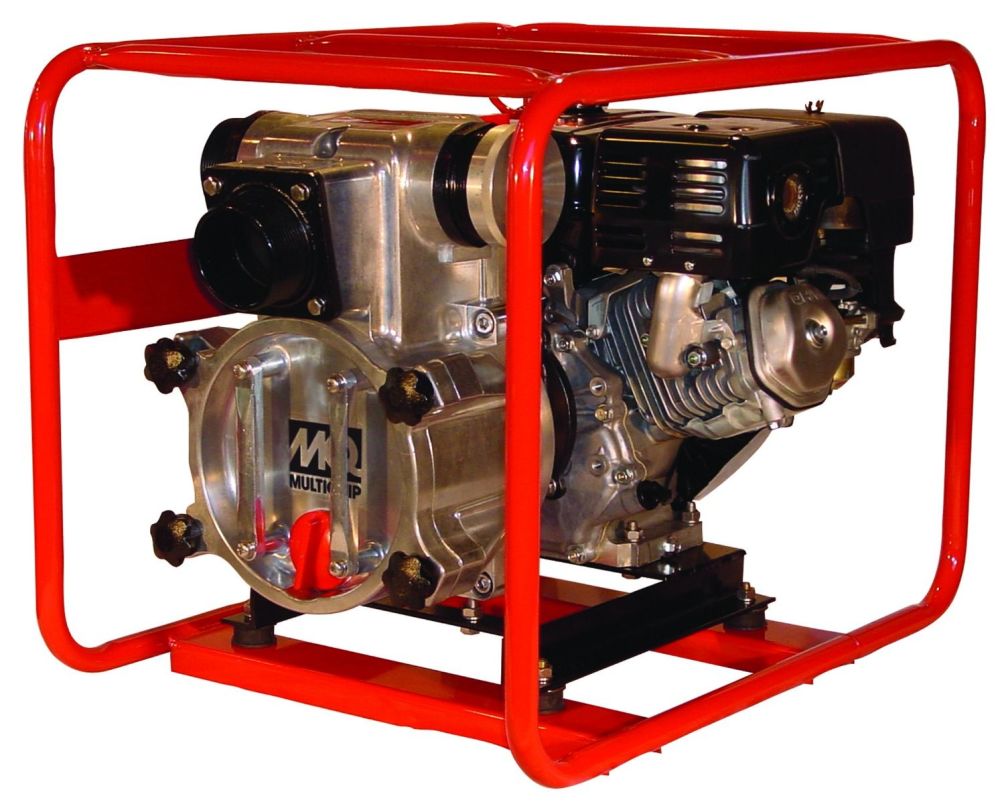 Multiquip 2 Inch Suction 211 GPM 5HP Vangaurd Gasoline-Powered Trash ...