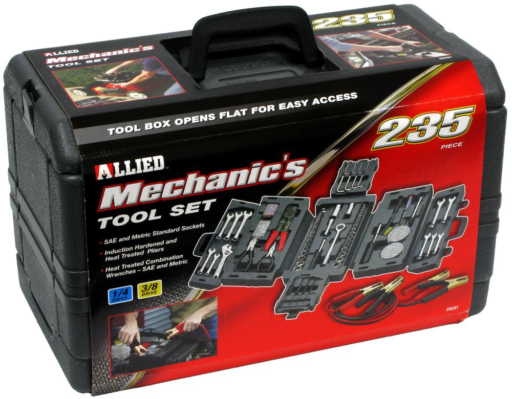 Allied International 235 pc. Mechanics Tool Set 59091 - Acme Tools