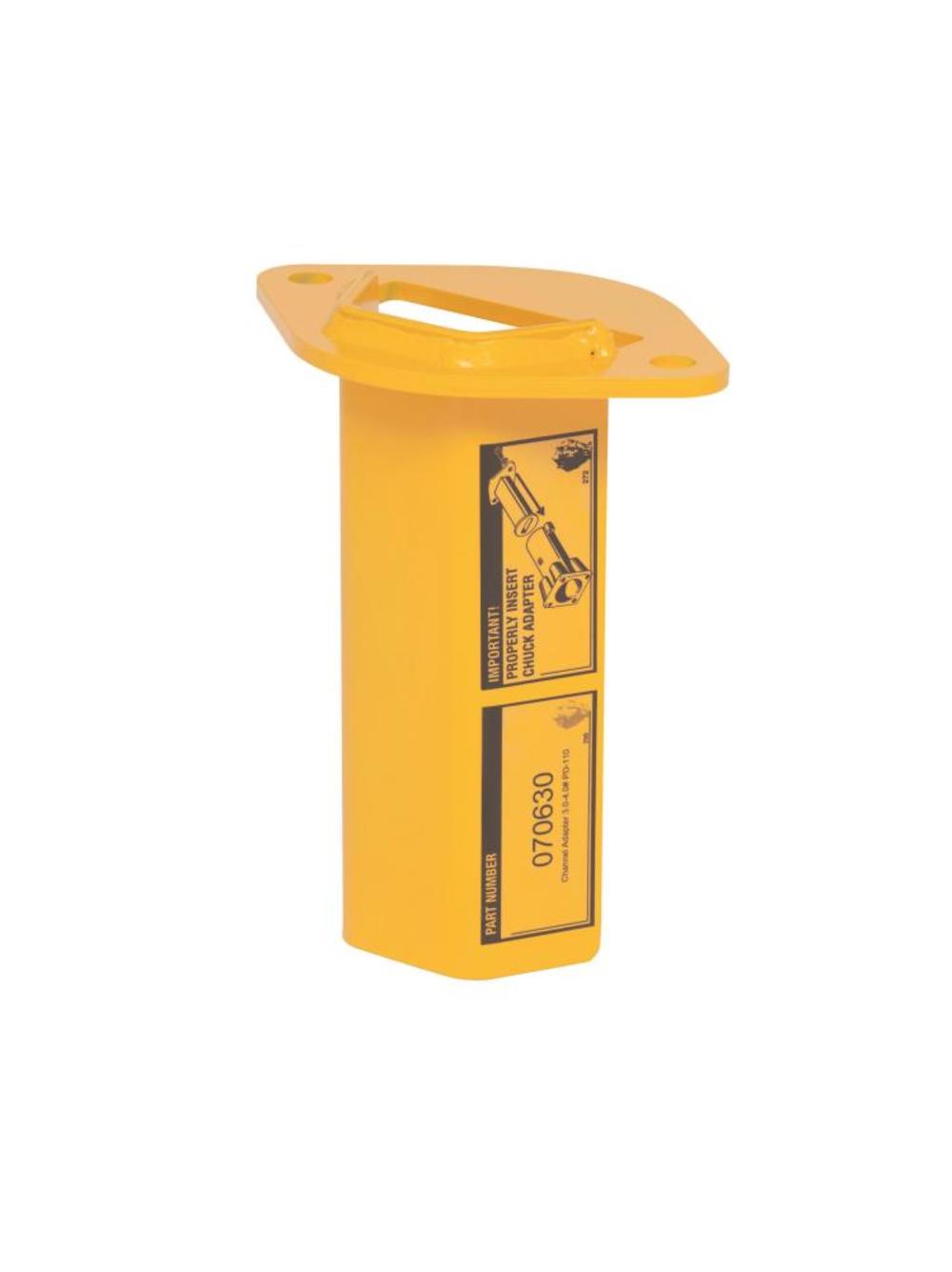 Rhino Tool 3 to 4 lbs/ft channel Post Chuck Adapter for Rhino pd-110 ...